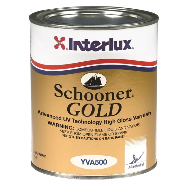 International Paint Interlux Int Schooner Gld Varnish YVA500/QT | Zoro