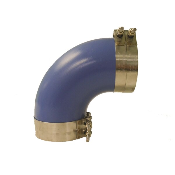 Trident Rubber Bl Hump 90D Elbow 8" 290V8000 | Zoro