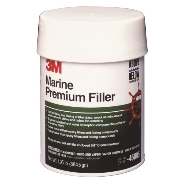 3M Marine Premium Filler Quart 46005 | Zoro