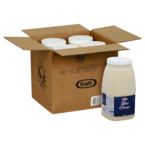 Kraft Blue Cheese Dressing 1 gal. Container, PK4 10021000648822 | Zoro