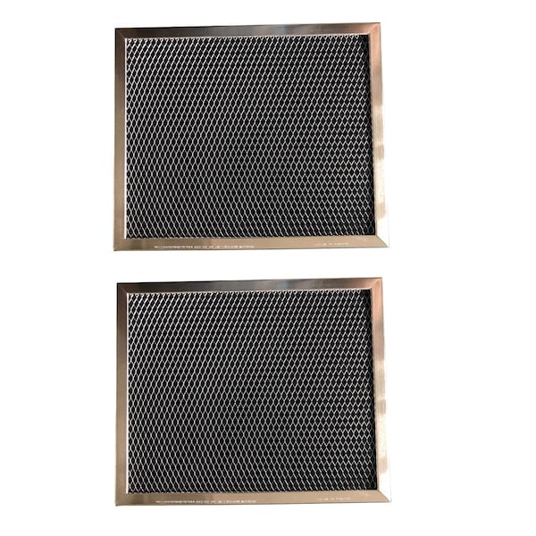 Duraflow Filtration Activated Carbon Range Hood Filter - 8 x 9 1/2 x 5 ...