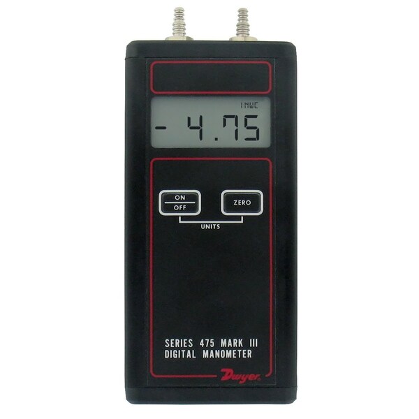 Dwyer Instruments 350-AF MANOMETER 0-4 INWC 4080B | Zoro