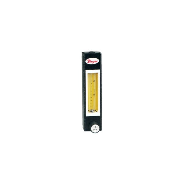 Dwyer Instruments Direct reading glass flowmeter, 316 SS float, flow ...