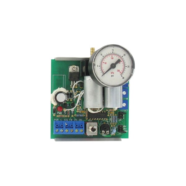 Dwyer Instruments Electro-pneumatic transducer, standard snap-track ...