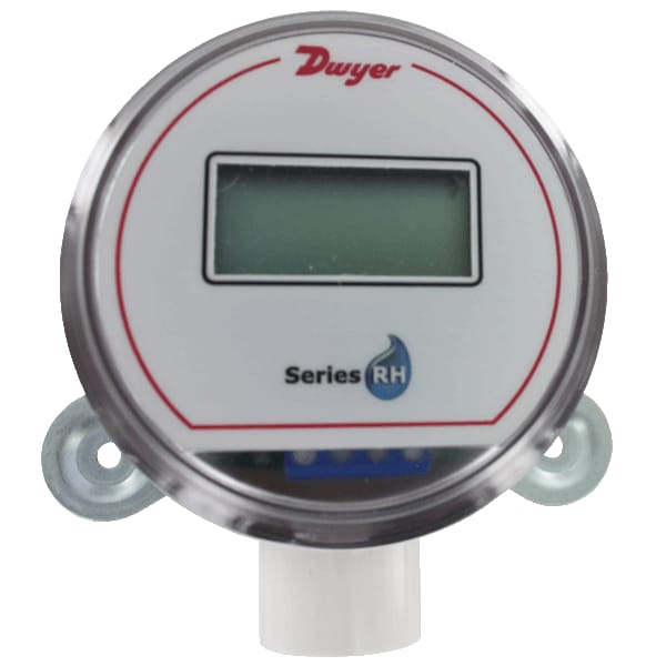 Dwyer Instruments Duct mount 2% RH/temperature transmitter, 4-20 mA RH ...