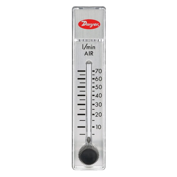 Dwyer Instruments Flowmeter, range 5-70 LPM air. RMA-24-SSV | Zoro