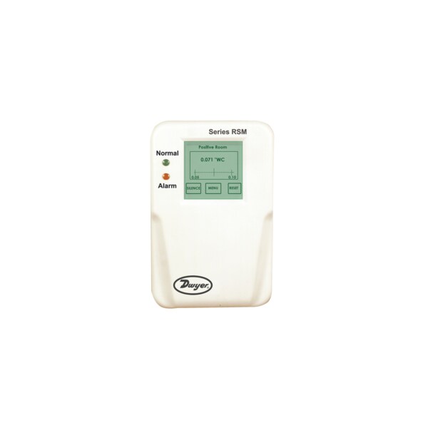 Dwyer Instruments Room status monitor, range ±0.1" w.c., excitation 24 ...
