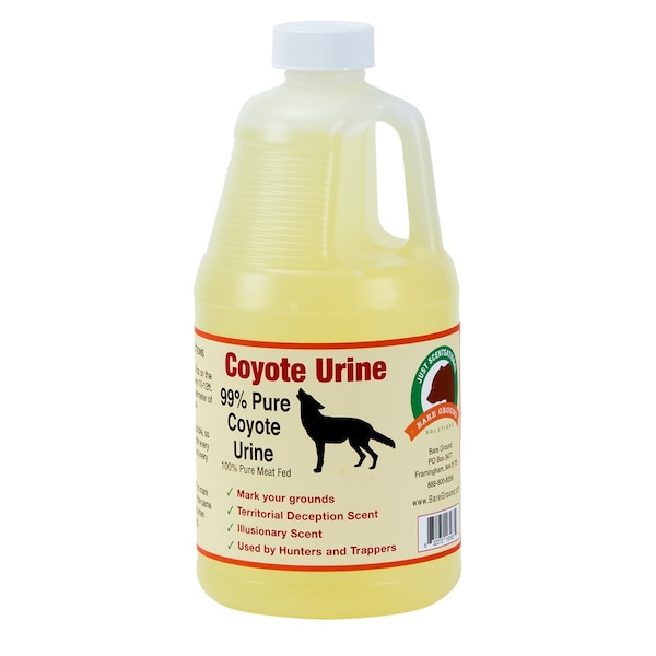 Just Scentsational Coyote Urine Predator Scent Half Gallon By Bare ...