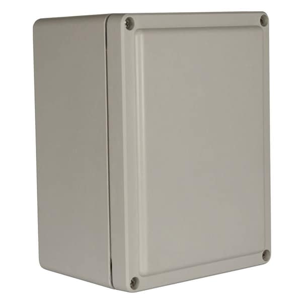 Wiegmann Fiberglass Electrical Enclosures, 8 in H, 4 in D, 6 in W, NEMA ...