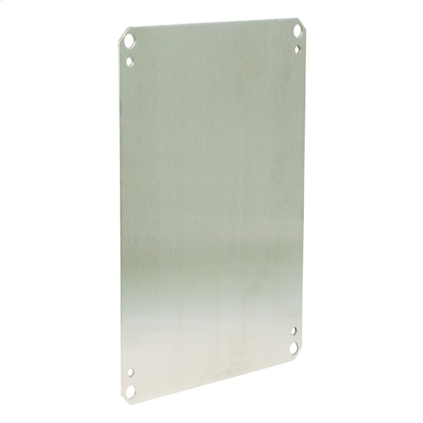 Wiegmann Back Panel, 18 in. H x 14 in. W, Stainless Steel NP2016SSC | Zoro
