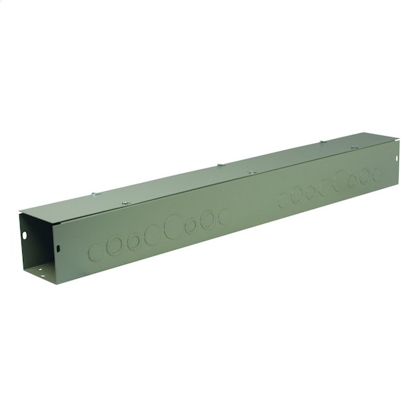 Wiegmann N1 SCR CVR WIREWAY 8X8X120 CBN STL, GRY S88120 | Zoro