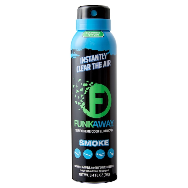 Funk Away Funkaway Extreme Odor Eliminating Smoke Spray FASM3.4 | Zoro