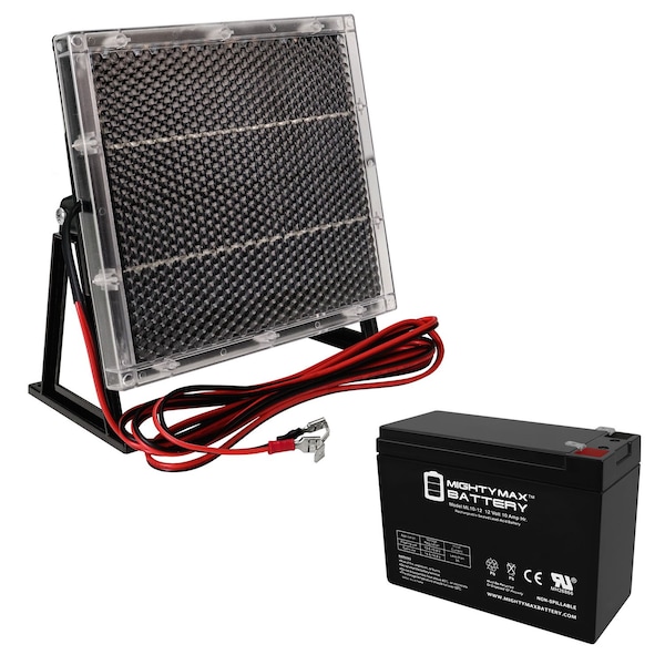 Mighty Max Battery 12V 10AH Replaces PowerTron PT1112F2 With 12V Solar ...
