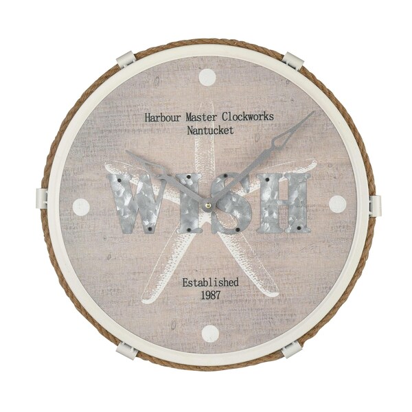 San Miguel Weston Wish 11inch Wall Clock 950032 | Zoro