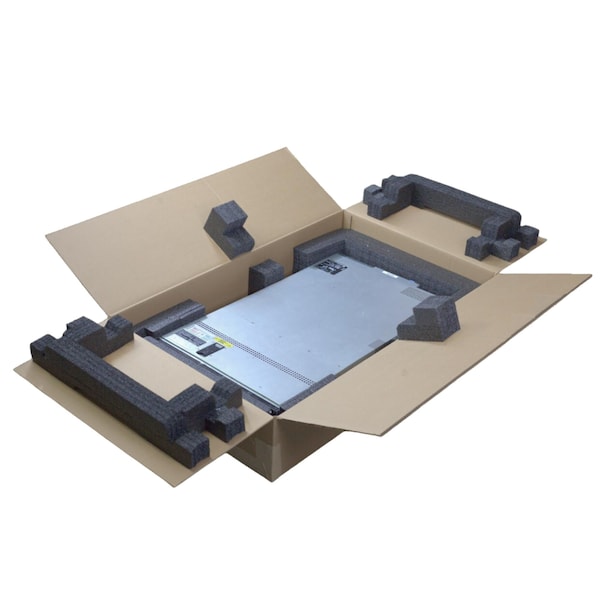 Epe Usa 37 in x 23 in x 8 in Computer Monitor Shipping Box, Kraft ...