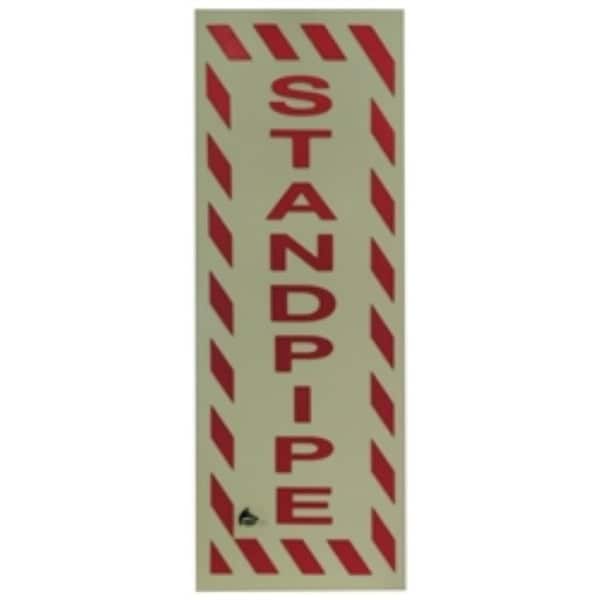 Lumaware Standpipe Adhesive Label EG-LABEL-3"X8" - STANDPIPE | Zoro