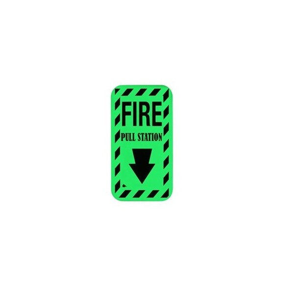 Lumaware Fire Pull Station Illuminating Sign EG-SIGN-PVC-5.5X10-FIRE ...