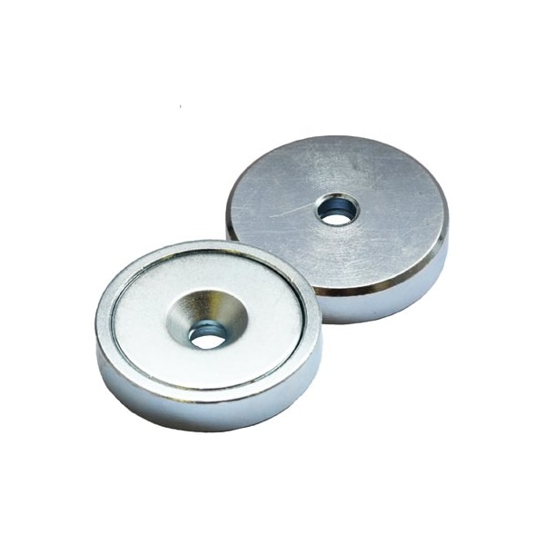 Eclipse Magnetics Neo Shallow Pot w / countersunk .60D x .18 in. E1000 ...