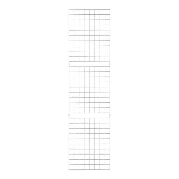 Econoco 2'x8' White Portable Grid Panel, Pack Of 3 W2X8 | Zoro
