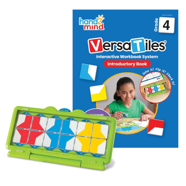 Hand2Mind VersaTiles Introductory Kit for Grade 4 93714 | Zoro