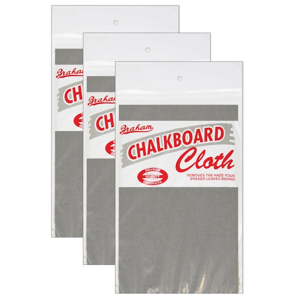 Braham Chalkboard Cloth, 15" x 36", PK3 CC1548 | Zoro