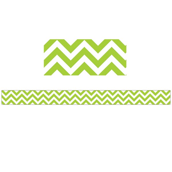 Pale Green Chevron