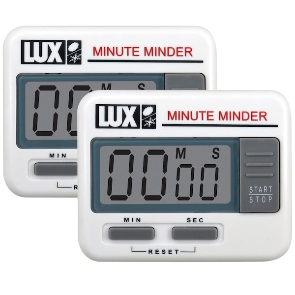 Lux Electronic Minute Minder Timer, PK2 CU100 | Zoro