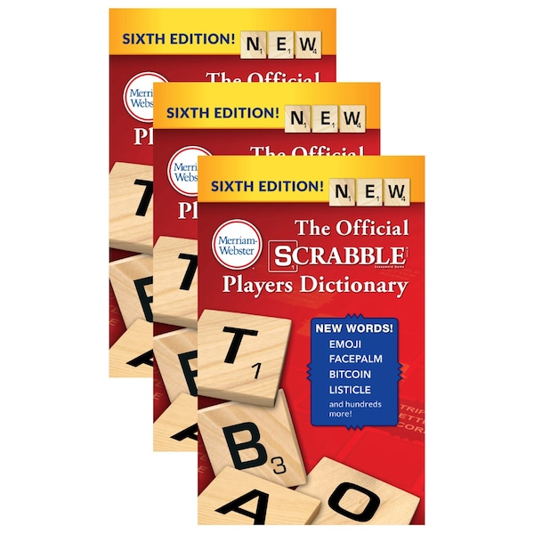 Merriam-Webster The Official SCRABBLE Players Dictionary, 6th Edition ...
