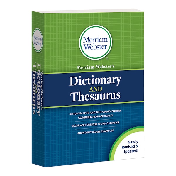 Merriam-Webster Merriam-Websters Dictionary AND Thesaurus, Trade ...
