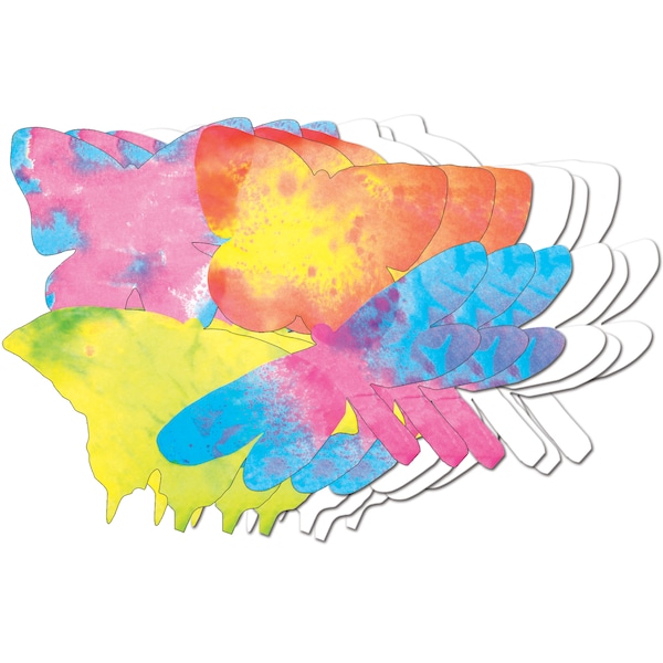 Roylco Color Diffusing Paper Butterflies, PK144 R2445 | Zoro