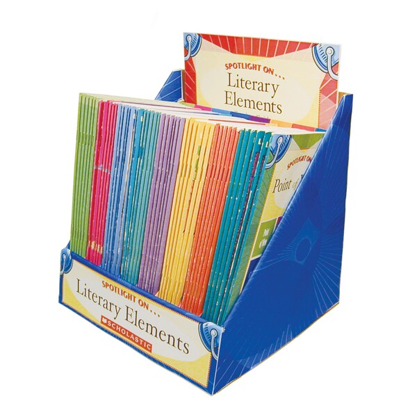 Scholastic Teaching Resources Spotlight On Literary Elements, 8 Book ...