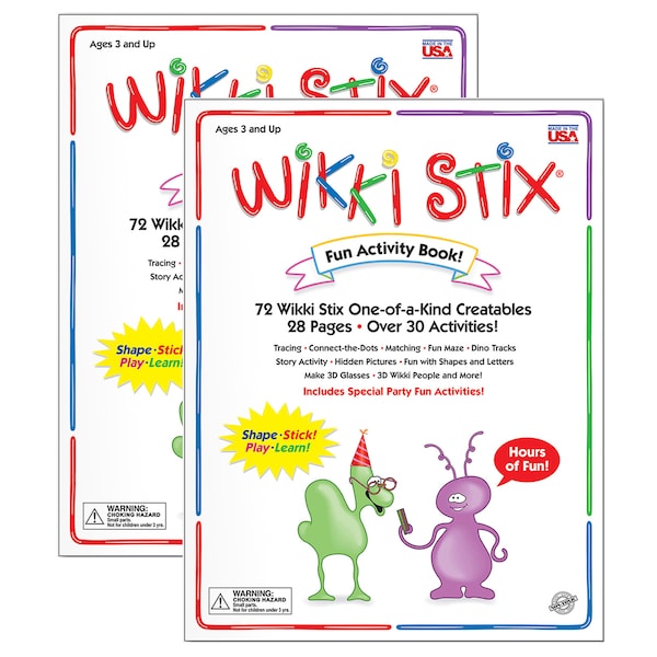 Wikki Stix Fun Activity Book, PK2 109 | Zoro