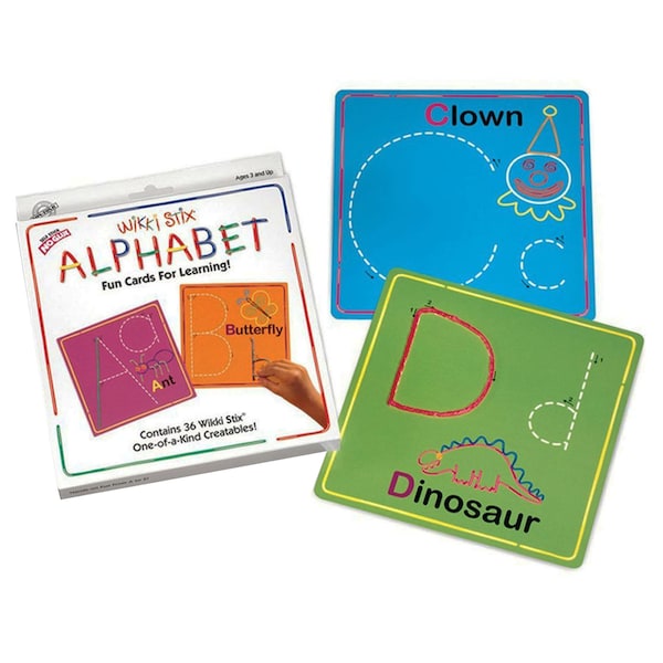 Wikki Stix Alphabet Cards Set 606 | Zoro