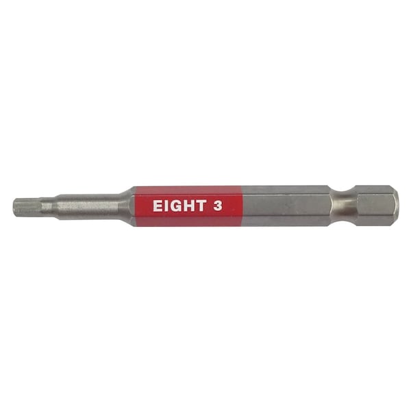 Eight Tool EX-IMPACT HIGH IMPACT HEX BIT 6.35MM SHANK 9MM GROOVE COLOR ...