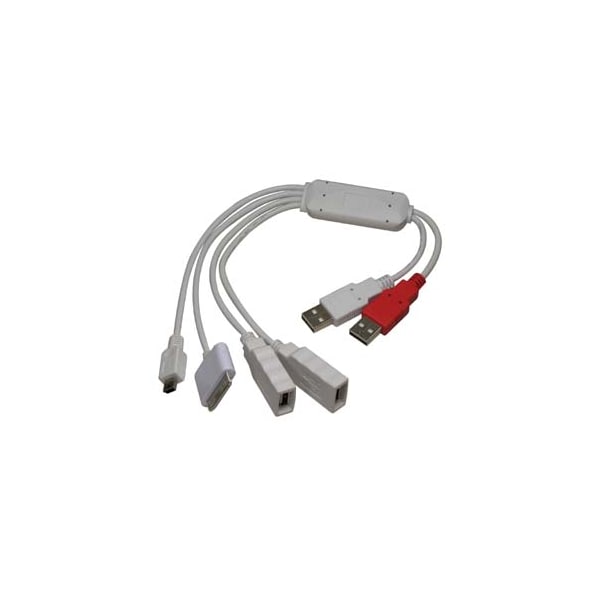 Bestlink Netware USB2.0 Squid Hub, Mini5 & Female x 2- 4 Port 150616 | Zoro