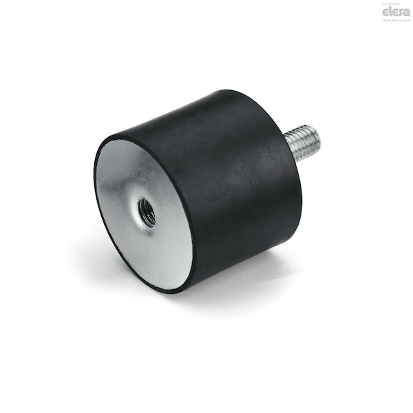 Elesa Threaded hole and threaded stud, DVA.2-30-30-SST-M8-20-55 DVA.2 ...