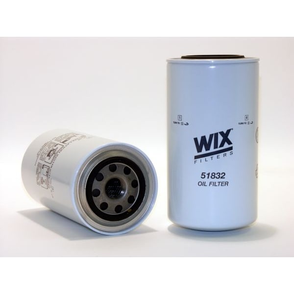 Wix Filters Lube Filter, 51832 51832 | Zoro