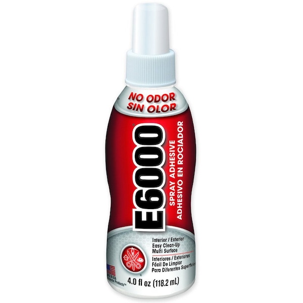 E6000 E6000 High Strength Translucent White Spray Adhesive 4 oz 563012 ...