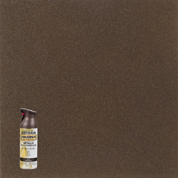 Krud Kutter Rust-Oleum Universal Metallic Chestnut Spray Paint 11 oz ...