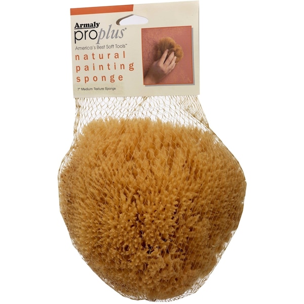 Armaly ProPlus 5 in. W X 4.5 in. L Beige Natural Sponge Painting Sponge ...
