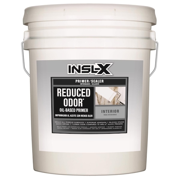 Insl-X By Benjamin Moore Insl-X Reduced Odor White Flat Oil-Based Alkyd ...