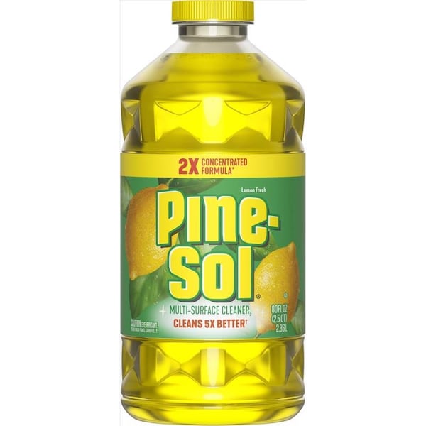 Pine-Sol Pine-Sol Lemon Scent Concentrated All Purpose Cleaner Liquid ...