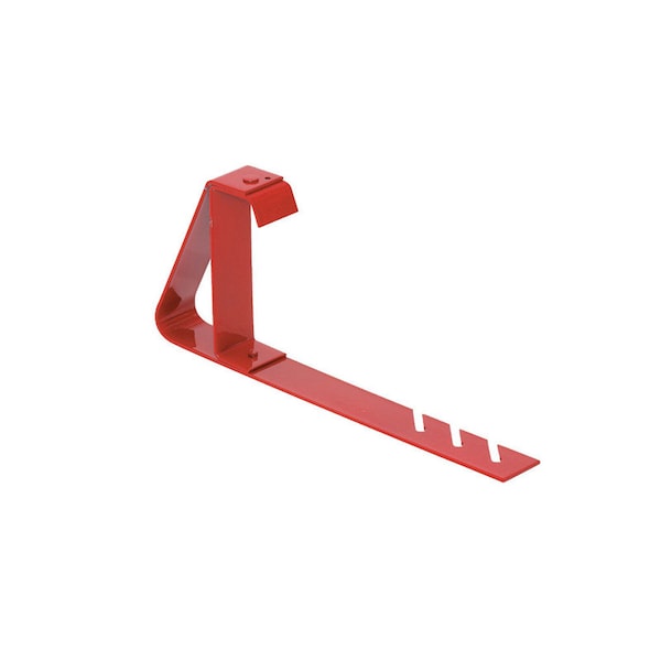 Qual-Craft Steel Red Roof Bracket 1 pk 2502 | Zoro
