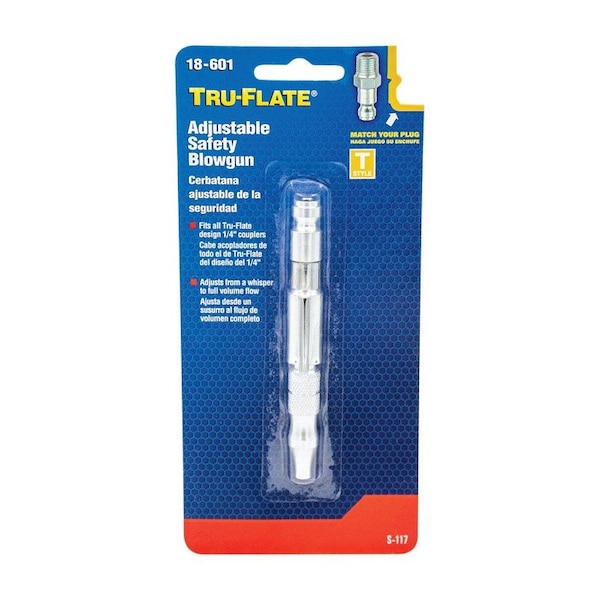 Tru-Flate Steel Air Blow Gun Safety Lever 1/4 in. 18601 | Zoro