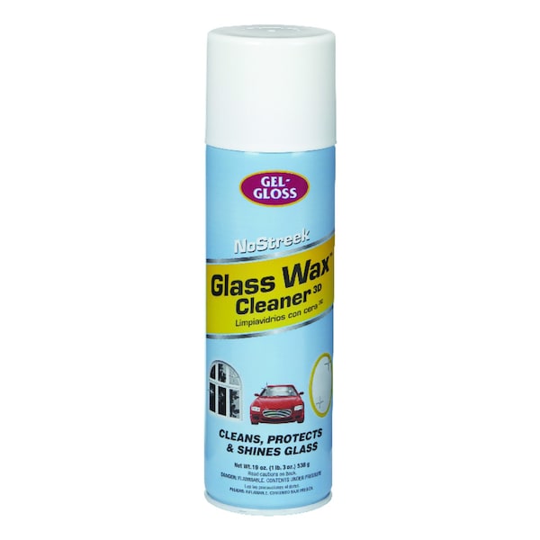No Streek Gel-Gloss NoStreek No Scent Glass Cleaner 19 oz Spray NS-019 ...