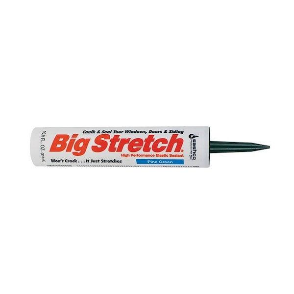 Big Stretch Sashco Pine Green Acrylic Caulk 10.5 oz 10024 | Zoro