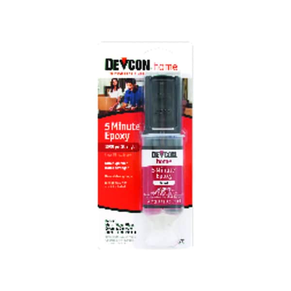 Devcon Devcon 5 Minute High Strength Clear Epoxy 0.84 oz 20845 | Zoro