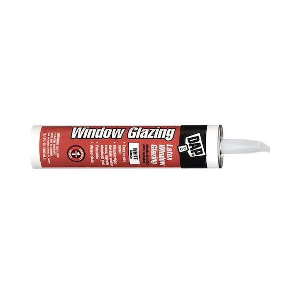 Dap DAP White Latex Window Glazing Sealant 10.1 oz 7079812108 | Zoro
