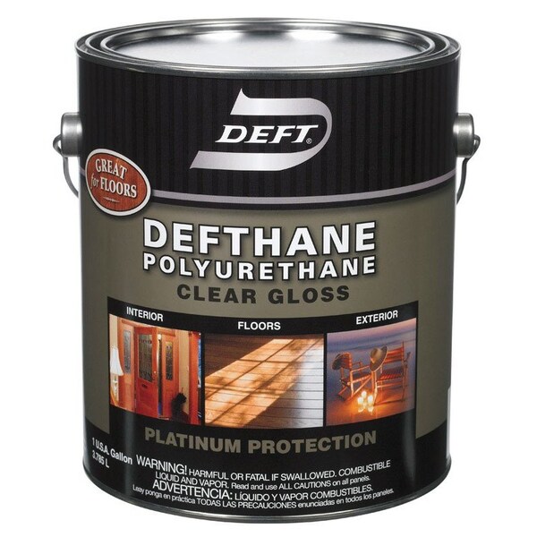 Deft Gloss Clear Oil-Based Polyurethane 1 gal DFT20/01 | Zoro