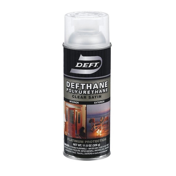 Deft Deft Satin Clear Oil-Based Polyurethane Spray 11.5 oz DFT025S/54 ...